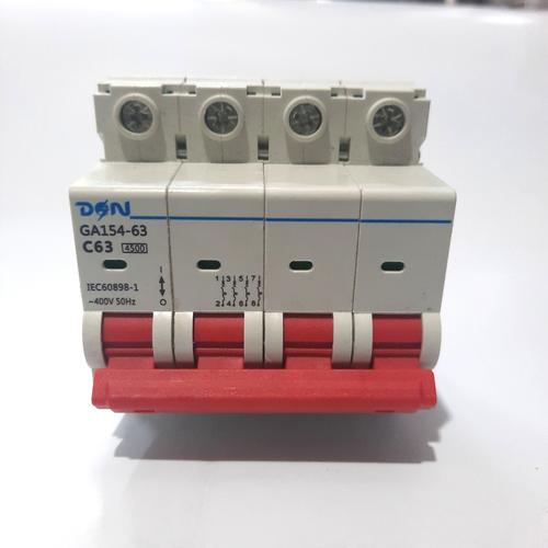 Jual MCB 4 Phase 63A,25A,40A,16A - 63A merah - Kota Bandung - Buana ...