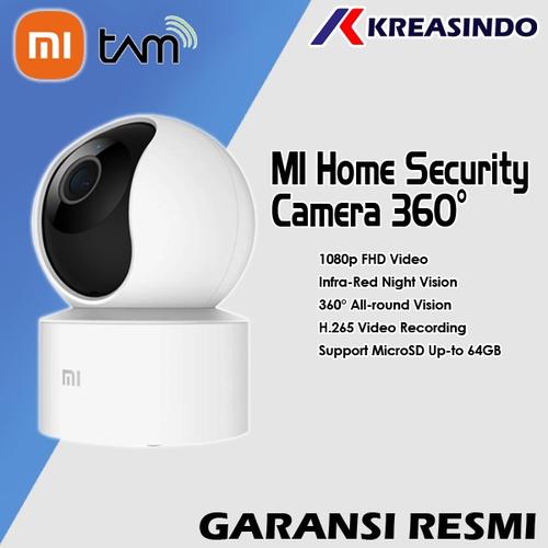 Jual CCTV Xiaomi Mi Home Security Camera 360° 1080P Original Resmi TAM ...
