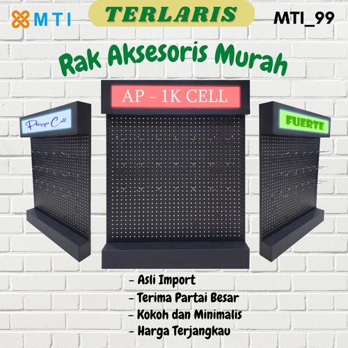 Jual RAK AKSESORIS MINI/RAK GANTUNG/RAK CONTER HP/RAK DISPLAY - Kota ...
