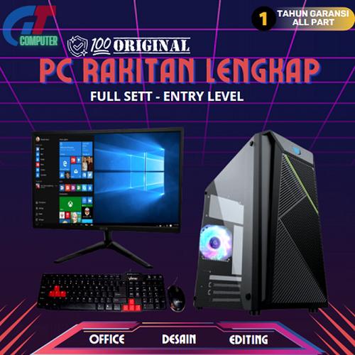 Jual PC Lengkap core i3 / SSD 250GB / DDR 4GB / Monitor 19 inci - Kota ...