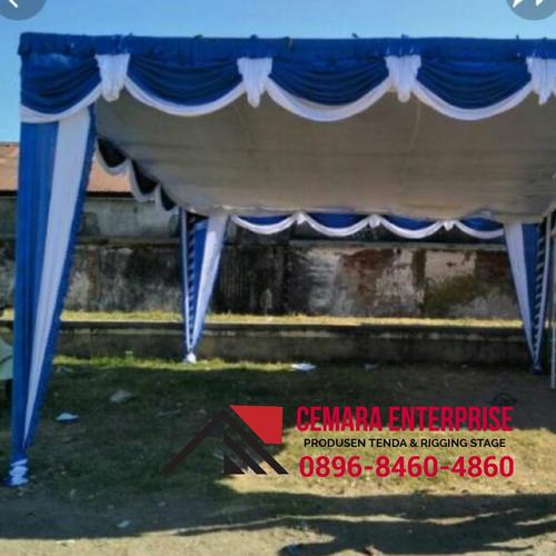 Jual Rangka Tenda pesta hajatan | Tenda model datar Ukuran 4 X 6 Meter ...