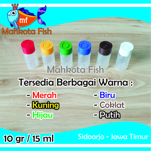 Jual Botol Plastik 15 ml | Botol Repack 10 gram | Botol Kemasan | Botol ...