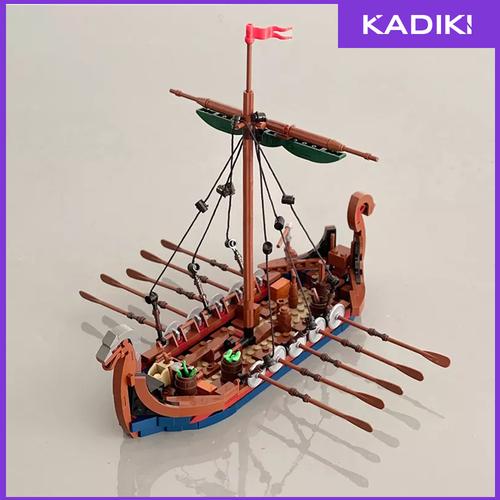 Jual Brick Viking Pirate Ship Kapal Bajak Laut Pajangan Lego Diecast ...