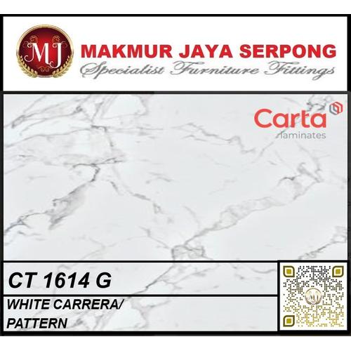 Jual HPL CARTA CT 1614 G - WHITE CARRERA I PATTERN - Kota Tangerang ...