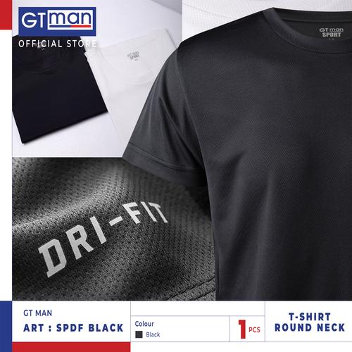 Promo GT MAN SPORT SPDF-BLACK ROUND NECK QUICK DRY - XL - Jakarta Utara ...