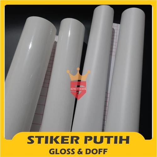Jual Stiker Skotlet Putih Gloss dan Dop - PUTIH DOP - Kota Bekasi ...