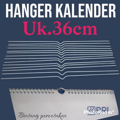 Jual HANGER KALENDER UKURAN 36CM WARNA PUTIH MURAH KUALITAS BAGUS ...