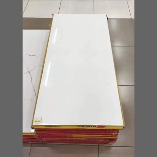 Jual granit garuda 120x60 pure white glazed polised kw1 - Kab. Bogor ...