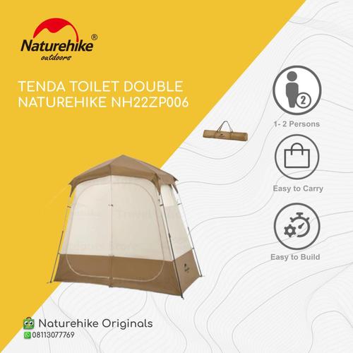 Jual TENDA TOILET DOUBLE SHOWER MANDI PORTABLE CAMPING NATUREHIKE ...