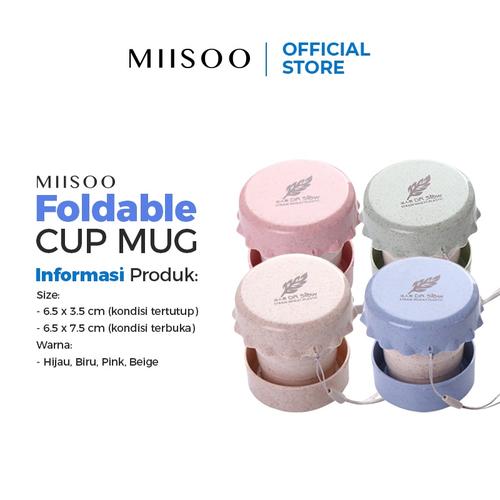 Promo MIISOO Foldable CUP MUG Cangkir Gelas PIKNIK TRAVELLING LIPAT ...