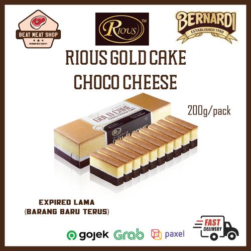 Jual Rious Gold Cake Japanese Cheese Original Choco Cheese Spikoe ...