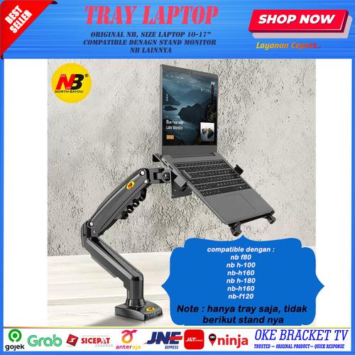 Jual Bracket laptop / tray laptop/ meja laptop/ stand pc NB-FP-2 10-17 ...
