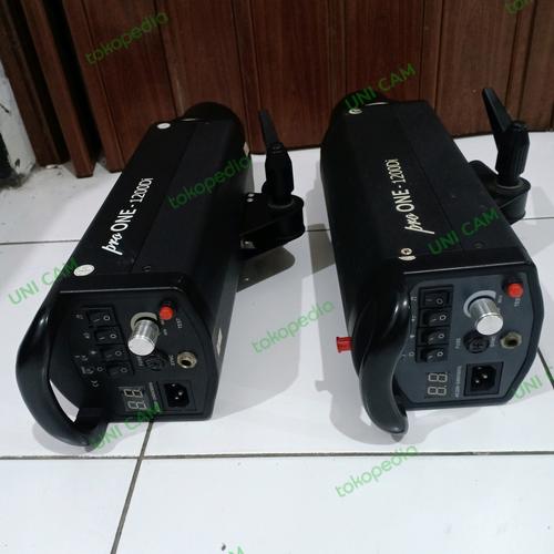 Jual Lampu Flash Studio (Pro one 1200W) ISTIMEWA - Kota Surabaya - UNI ...