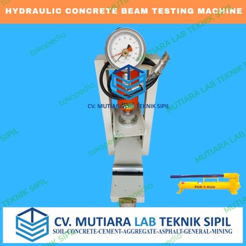 Jual HYDRAULIC CONCRETE BEAM TESTING MACHINE / Flexure / LAB TEKNIK ...