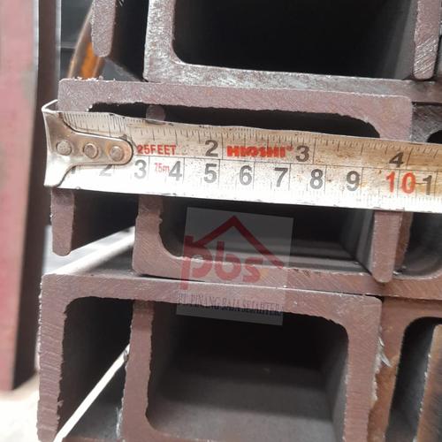 Jual UNP 100 EQ 48kg ( TEBAL 5 MM )/Besi UNP 100 Export Quality 48 kg ...