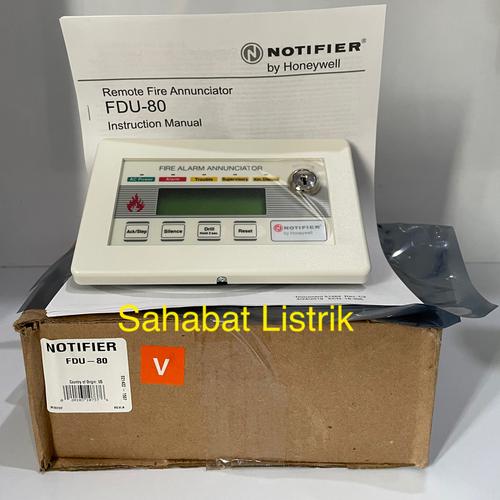 Jual NOTIFIER FDU-80 FIRE ALARM ANNUNCIATOR ADDRESABLE ALARM - Jakarta ...