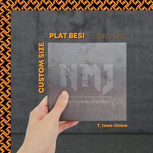 Jual Plat Besi Custom - Fiber Laser Cut - Potong Plat Besi - 3mm - Kab ...