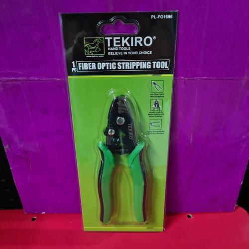 Jual FO 1696 TANG POTONG KABEL/ FIBER OPTIC STRIPPING TOOL TEKIRO ...