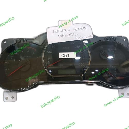 Jual speedometer speedo meter toyota fortuner bensin manual 83800-FAC51 ...
