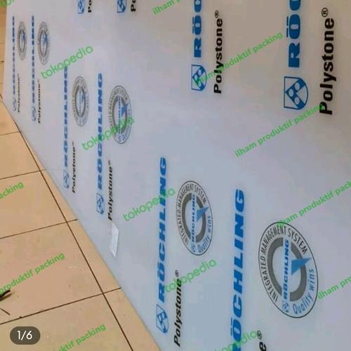 Jual PP sheet lembaran natural Polystone ROCHLING 5 mm x 1220 cm x 2440 cm - Jakarta Barat ...