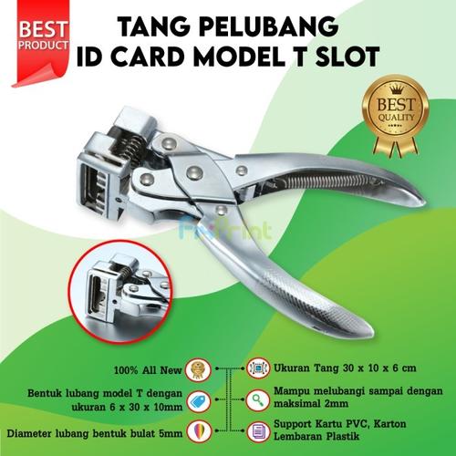 Jual Pelubang ID Card Model T Slot New Original Tang Pelubang - Kota ...