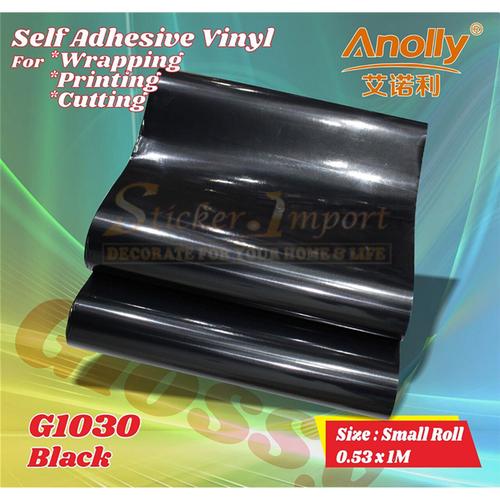 Jual Sticker Wrapping dan Cutting Anolly Warna HITAM Doff / Glossy ...