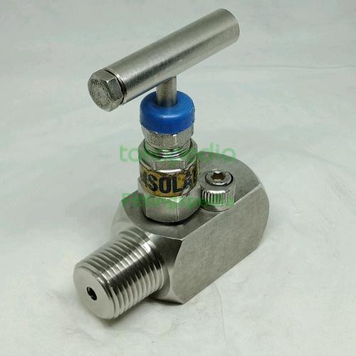 Jual Needle Valve 1/2 Npt (Male-Female) Stainless steel 316 Alco. 6000 ...