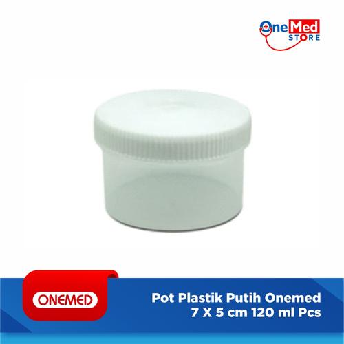 Jual Pot Plastik Putih Onemed 7 X 5 cm 120 ml Pcs - Kota Surabaya ...