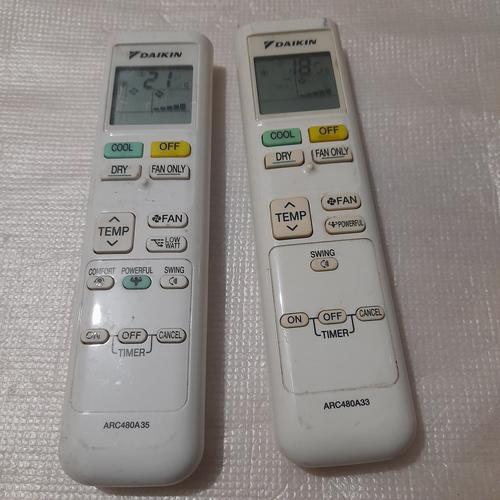 Jual remote ac daikin inverter thailand original ARC480A33 - Jakarta ...