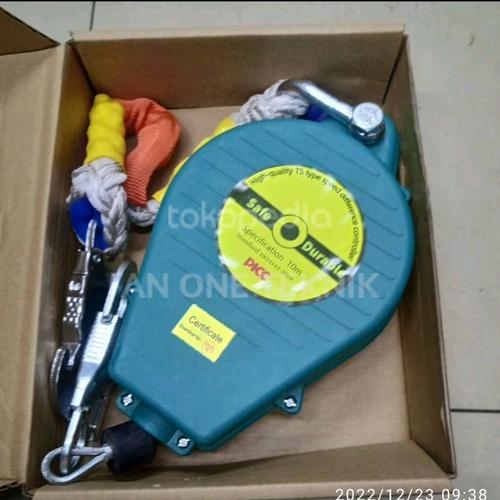 Jual SLEP RETRACTABLE WIRE ROPE BIG HOOK / seling 5 meter merek opt ...