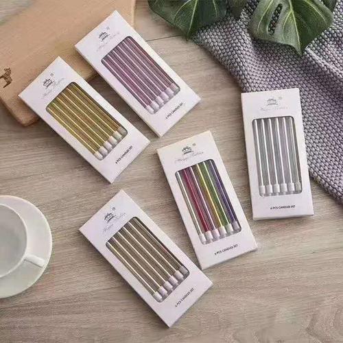 Jual LSM02 Lilin PENSIL LIDI Panjang Metalik Premium Ultah Birthday ...