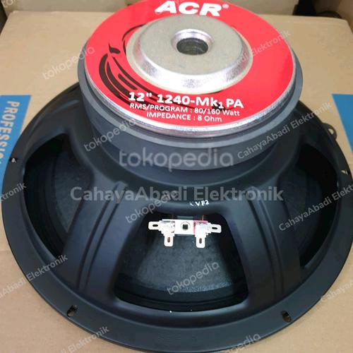 Jual speaker 12 inch full range ACR 1240 classic - Kota Semarang ...