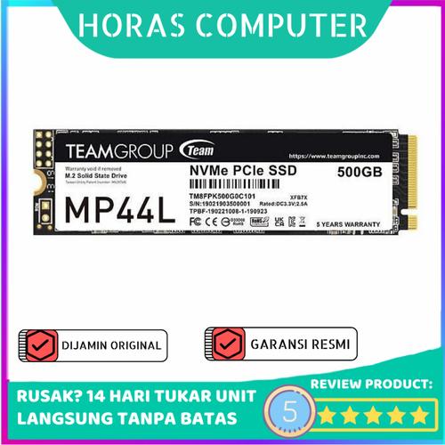 Jual SSD TeamGroup M44L M.2 2280 500GB PCIe 4.0 x 4 NVMe 1.4 3D SLC ...