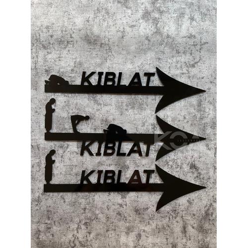 Jual Kiblat Sign Acrylic | Akrilik Petunjuk Arah Kiblat | Sign Board ...
