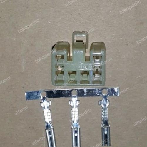 Jual soket hulane NTL6BSL soket kabel 6 pin Male - Jakarta Pusat ...