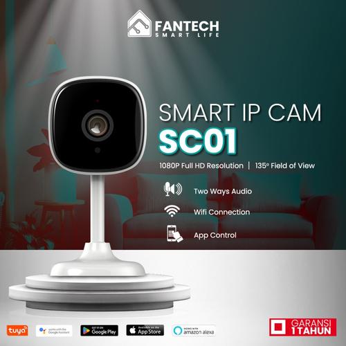 Jual FANTECH Smart Life IP Camera Indoor CCTV Wifi IoT Automation ...