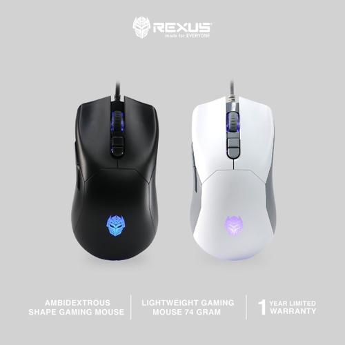 Jual Rexus Xierra G23 RGB Gaming Mouse Lightweight - Putih - Kota ...