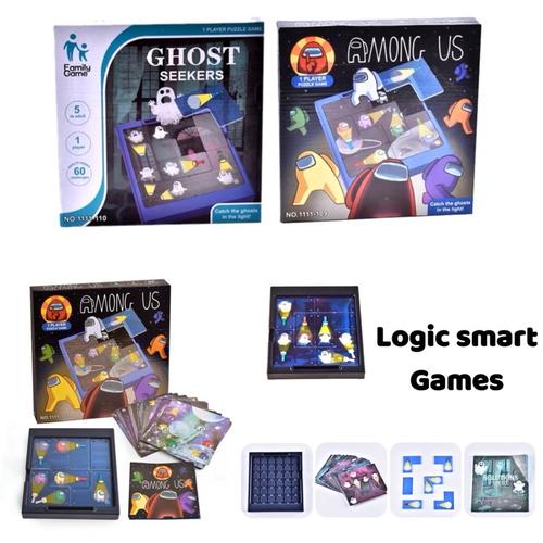 Jual logic game ghost seeker puzzle game mainan edukasi anak smart ...