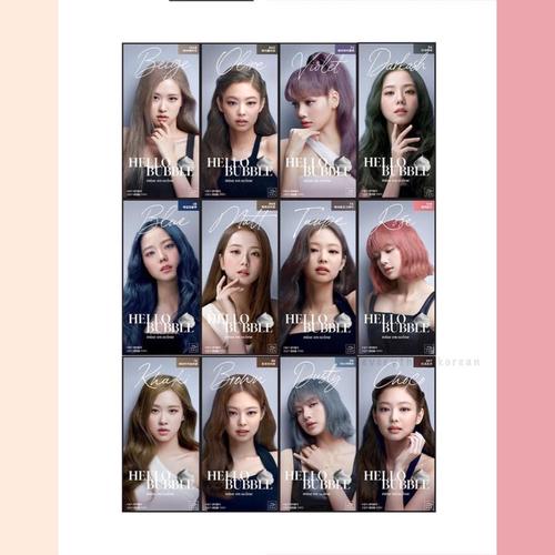 Jual Mise en scene hello bubble x Blackpink Hair Dye Foam Original ...