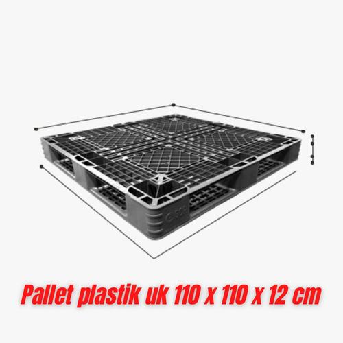 Jual Pallet Plastik Baru (NEW) uk 110 x 110 x 12 cm ALAS Beban Static ...