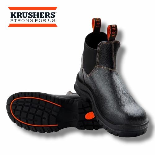 Jual Sepatu Safety Shoes Krushers Nevada Black Original Safety Boots ...