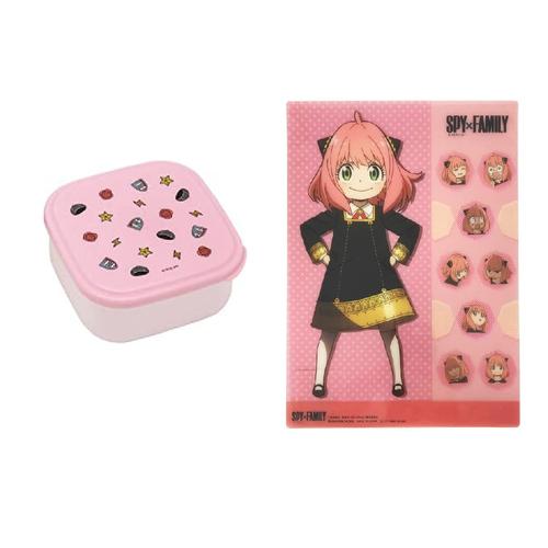 Jual OSK Spy x Family Anya Seal Container Pink 360ml + Anya Shitajiki B5 - Kota Depok - Raddera ...