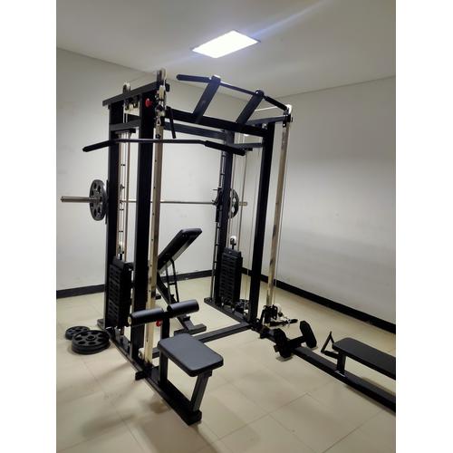 Jual Alat Fitnes Smith Machine Multy Cablecross, Pulldown Rowing Lokal ...