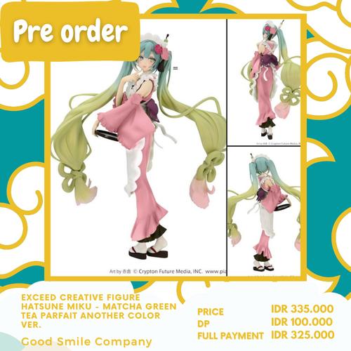 Jual Exceed Creative Figure Hatsune Miku Matcha Green Tea - Kab. Bogor ...