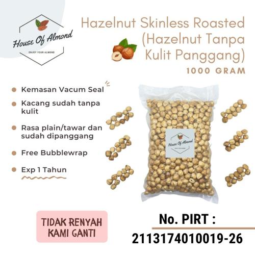 Promo Kacang Hazelnut Skinless (Tanpa Kulit) Panggang 1kg - Jakarta ...