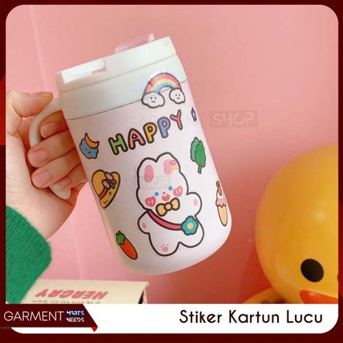 Jual Sticker Aesthetic Kelinci Beruang Lucu Stiker Decor - Kota ...
