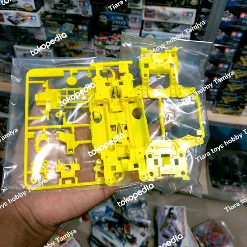 Jual Tamiya Chassis Ms Pro Set kuning Yellow Fluorescent + Gearbox + NT ...