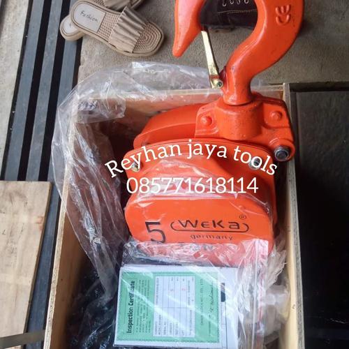 Jual Chain Block Takel 5 Ton x 5 Meter WEKA GERMANY - Jakarta Utara ...