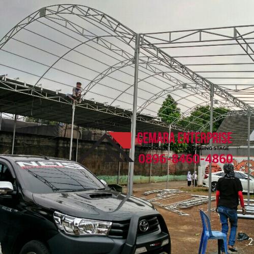 Jual Tenda pesta hajatan | Satu set rangka Tenda ukuran 10 X 12 Meter ...