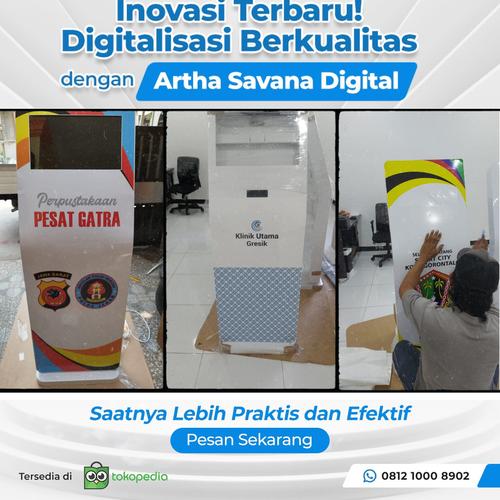 Jual sticker cutting custom MESIN ANTRIAN - Kab. Bekasi ...